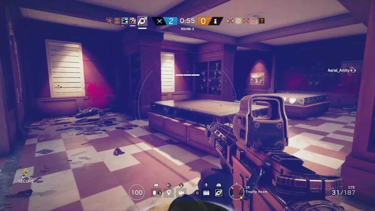 Tom Clancy's Rainbow Six® Siege (nice end to the round) - YouTube