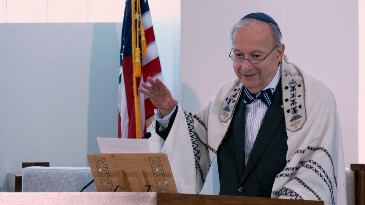Rosh Hashanah Sermon (Rabbi Emeritus, James Perman, 5785) - YouTube