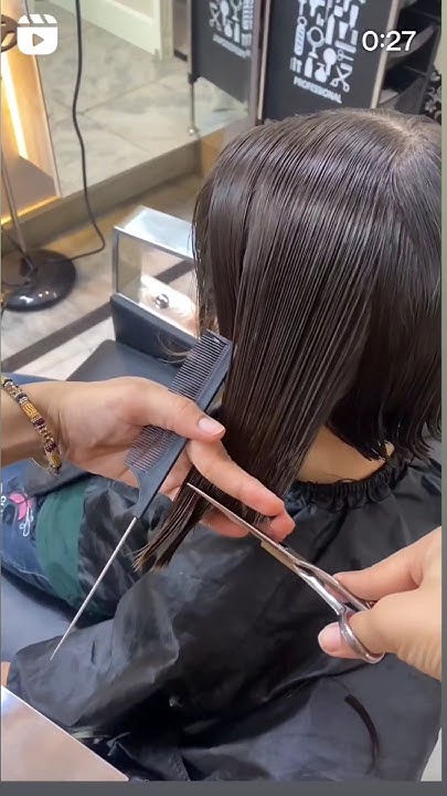Hair Cutting 💇🏻‍♀️💇🏻‍♀️ Hair Haircutting Haircut Reels Trending