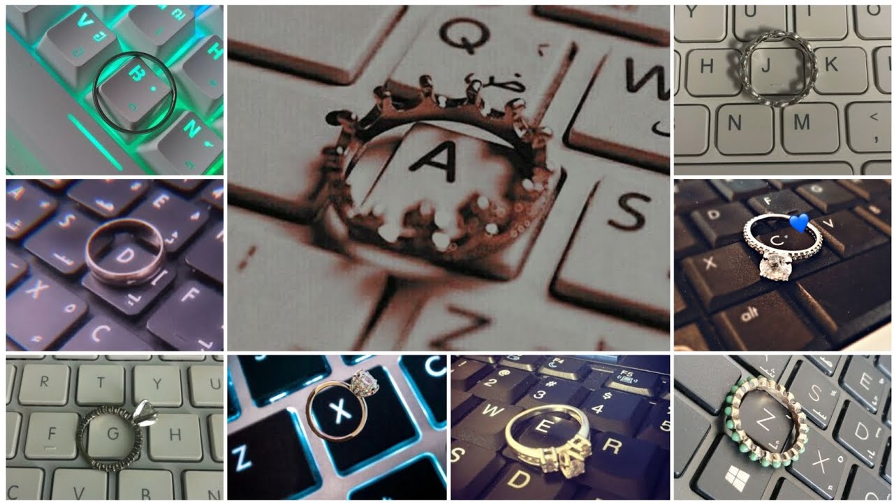 keyboard letter dps A to Z | keyboard letter ring alphabets dps ...