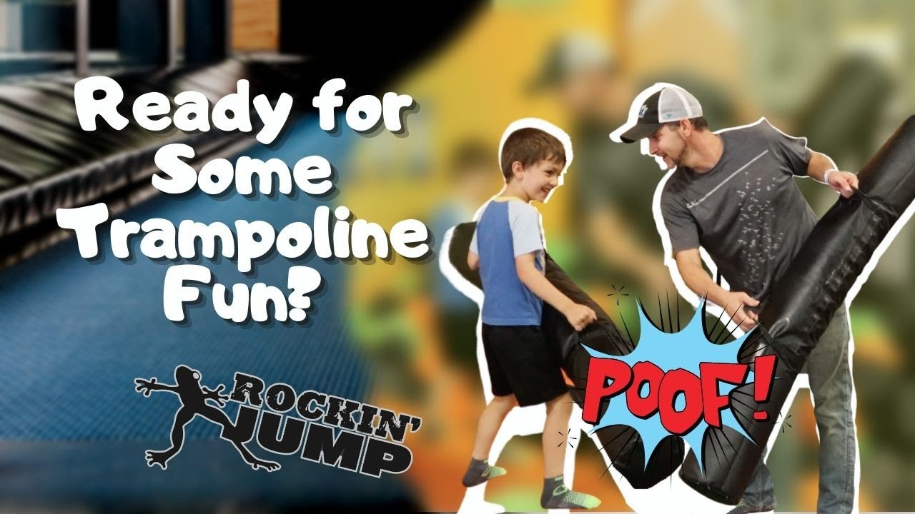 Rockin' Jump Indoor Trampoline For Kids | Checking Out the Trampolines ...