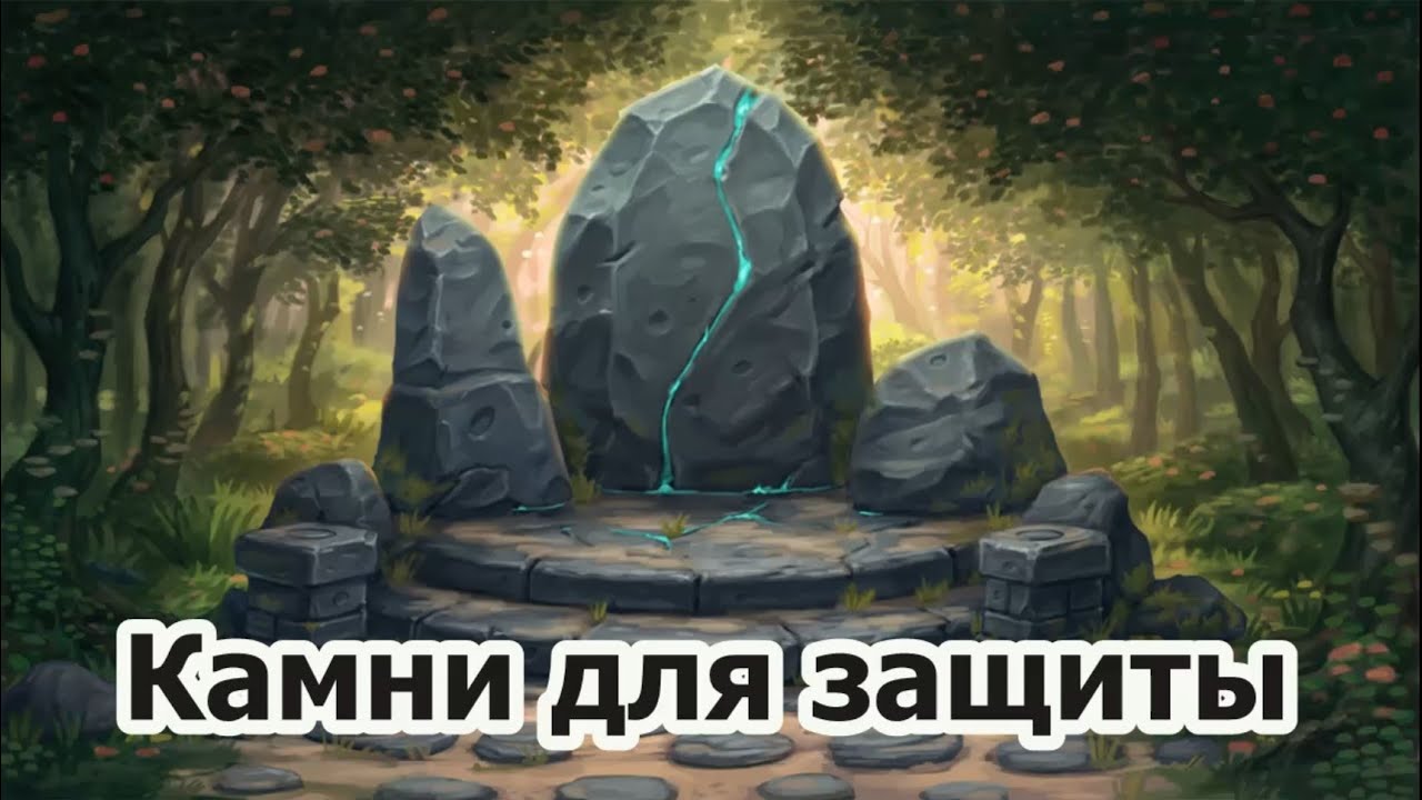 Камни для защиты - YouTube