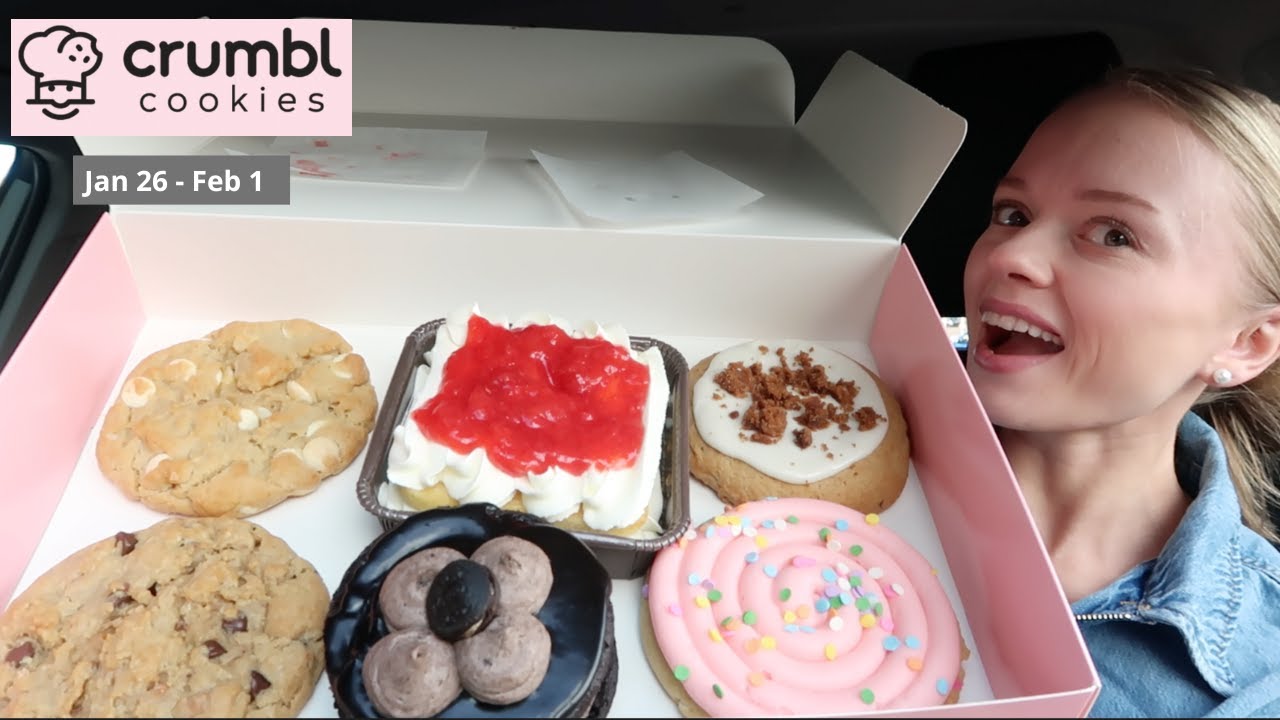 NEW CRUMBL FLAVORS this week Cookies & Cream Cake, Strawberry Shortcake ...