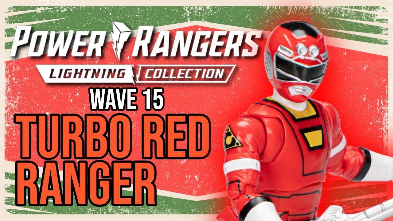 REVIEW: Power Rangers Lightning Collection- Turbo Red Ranger (Wave 15 ...
