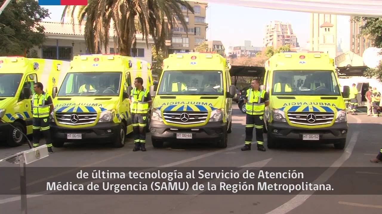 Nuevas ambulancias SAMU - YouTube