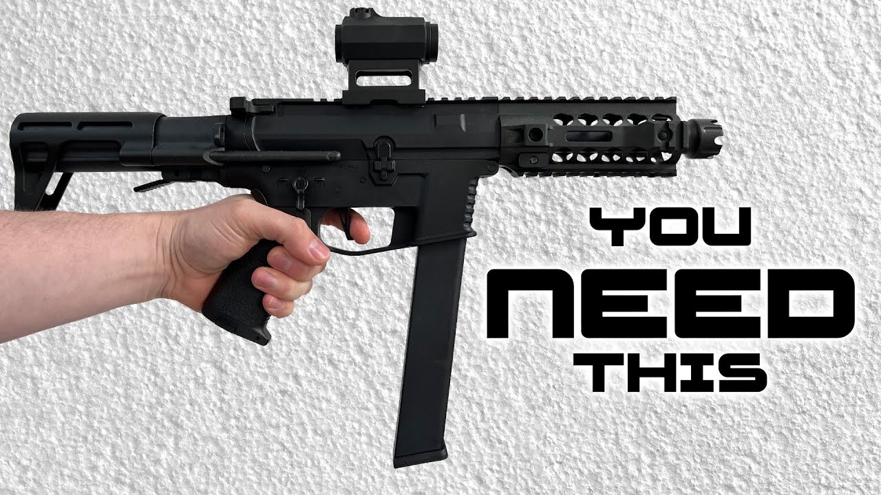 The Airsoft SMG you NEED (Classic Army PX9 X9 ARP 9) - YouTube