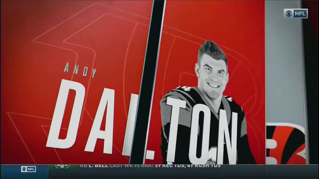 NFL on CBS Amazon Game Day Delivery 2019 & intro 2019 NYJ@CIN - YouTube