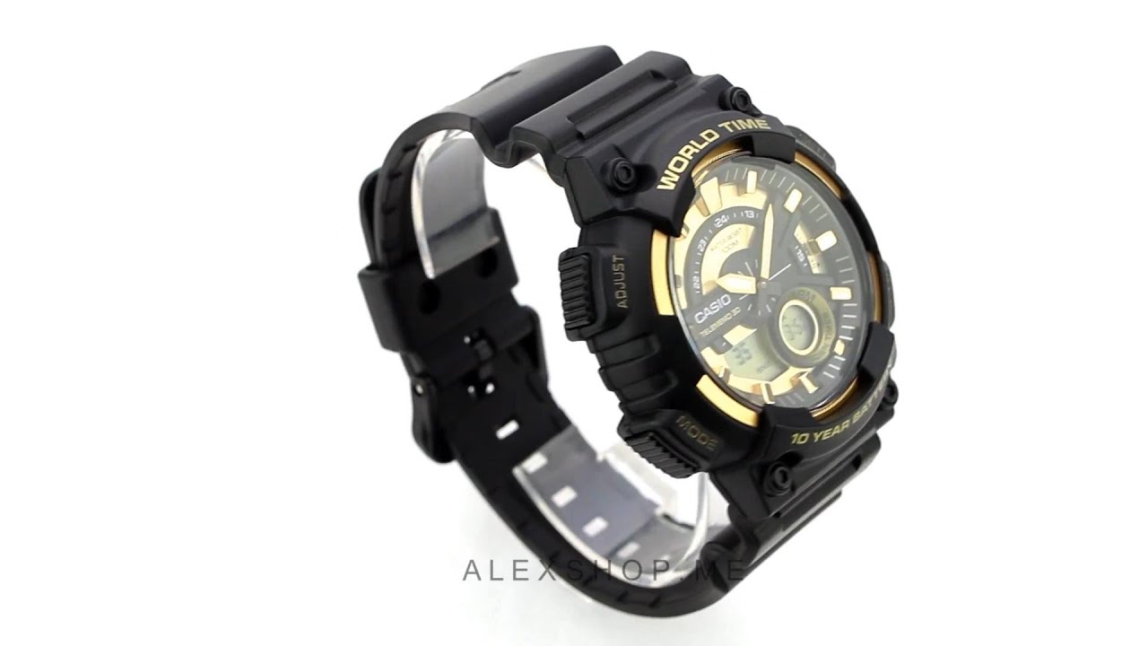 Casio G-Shock AEQ-110BW-9AVEF - YouTube