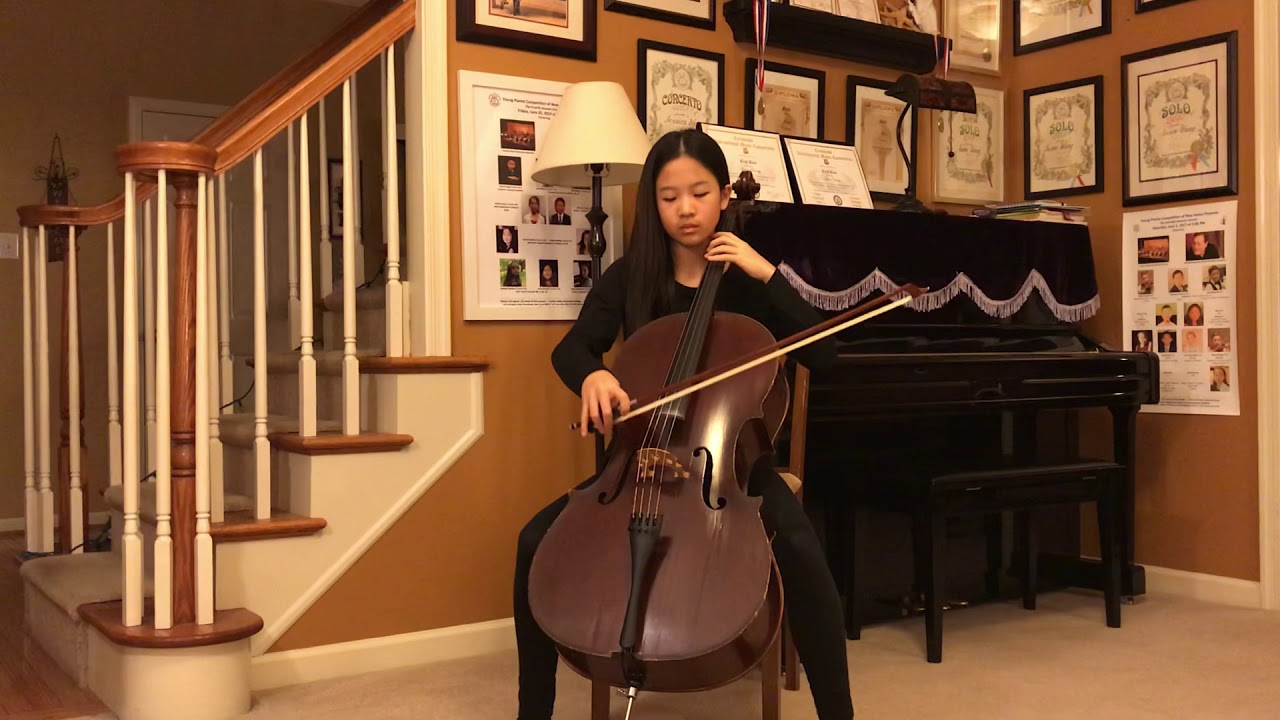 Jessica Wang playing cello - YouTube