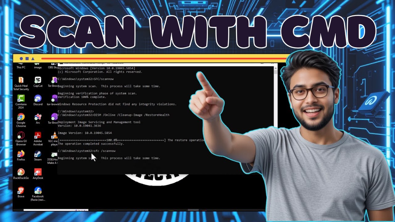 How To Run Windows System File Checker Using Command Prompt - Full ...