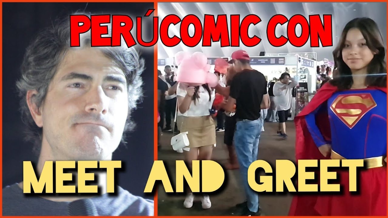 Conociendo a Brandon Routh en el Perú Comic Con 2023 - YouTube