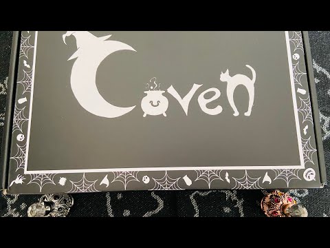 Coven September Unboxing ~ Bad Witch Club 🐈‍⬛🔮🦇🌙