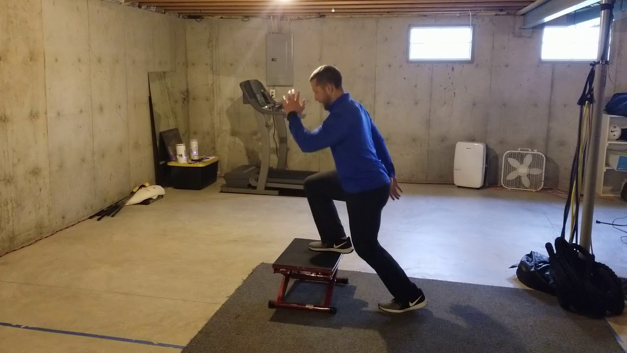 Alternating Step-up Hops - YouTube