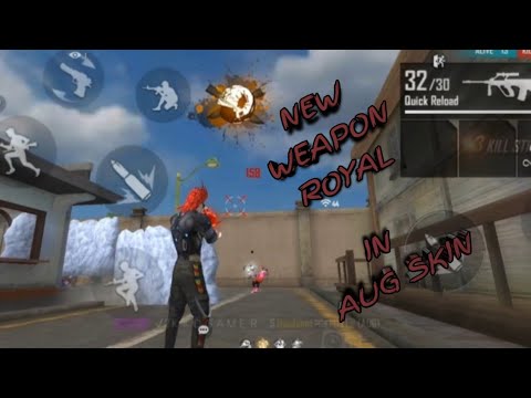 New agu gun skin playing in free fire in Tamil weapons Royal GUN SINK ...