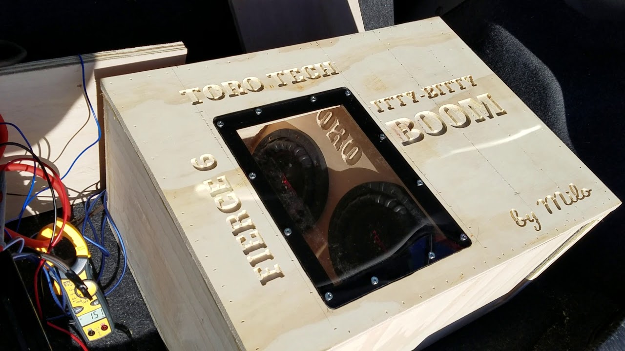 Toro MR2 on a set of 6in Toro Fierce 6in subs... WOW these perform ...