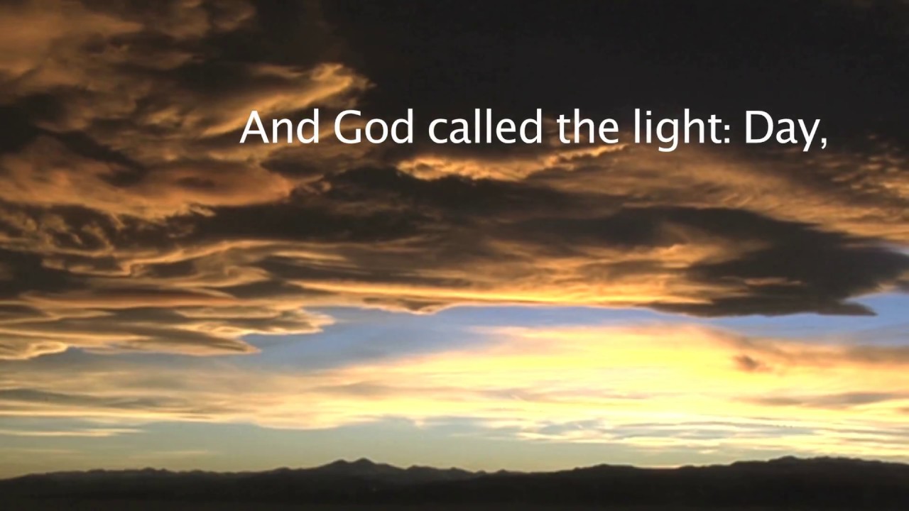 Genesis 1:5 - And God Called The Light Day - Bible Verses for ...