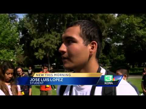 Migrant students get a taste of college life