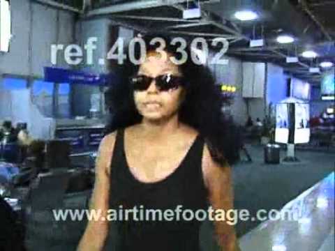 Diana Ross after being arrested at Heathrow - YouTube