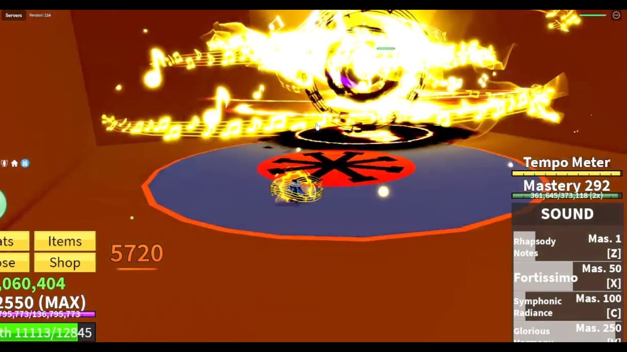 NEW Sound fruit Showcase :3 | Roblox | Bloxfruits - YouTube