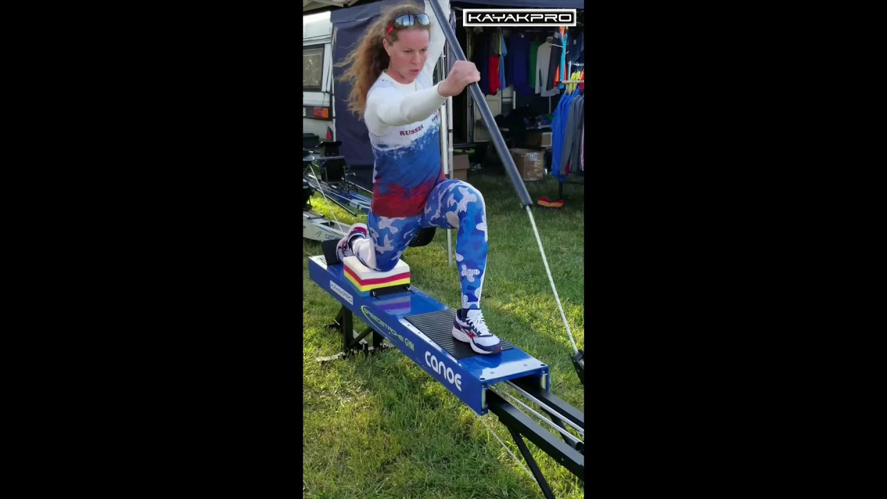 KayakPro Canoe Ergometer - YouTube