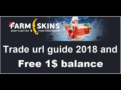 Farmskins trade url guide & promo code 2020 - YouTube