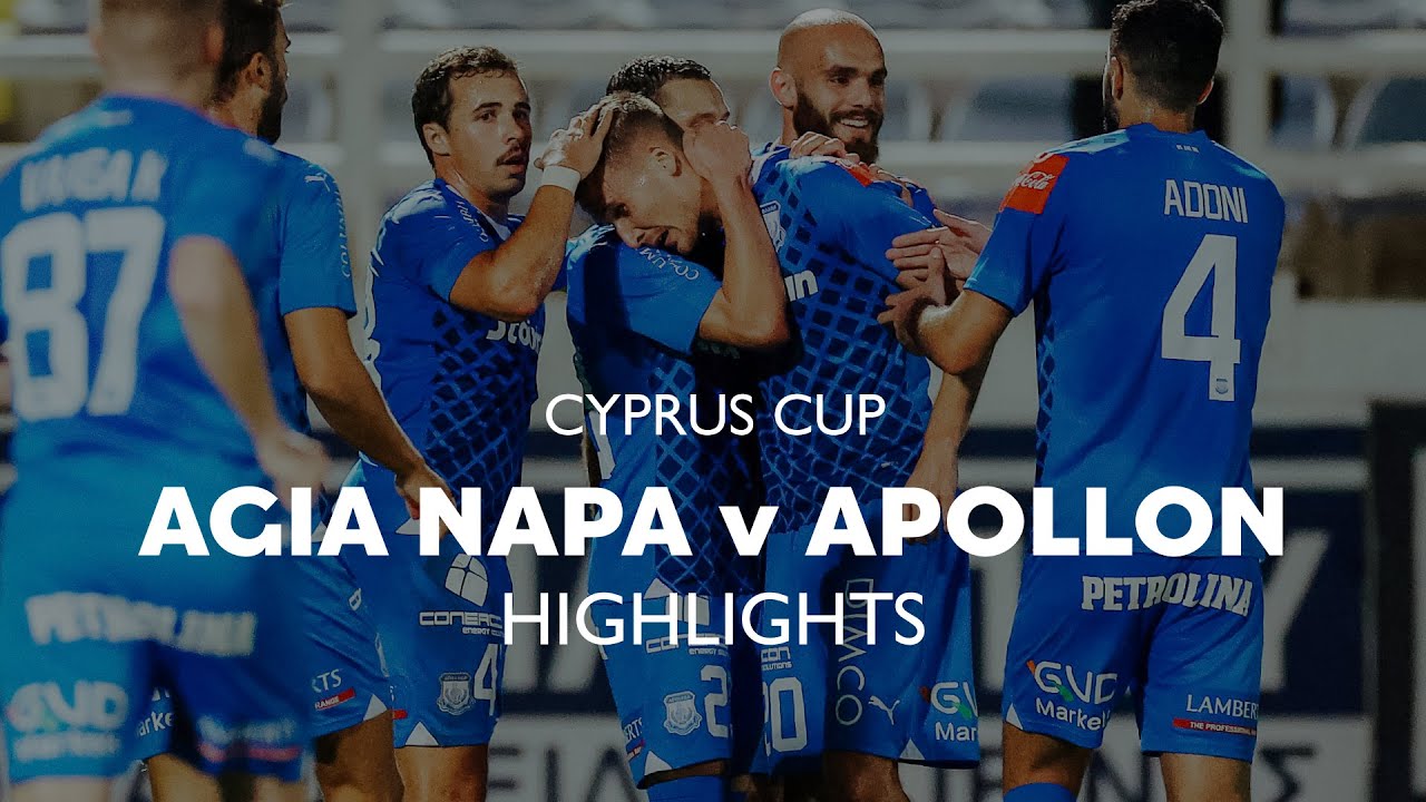HIGHLIGHTS | ΑΓΙΑ ΝΑΠΑ vs ΑΠΟΛΛΩΝ (0-6) Α' Φάση Κυπέλλου - YouTube