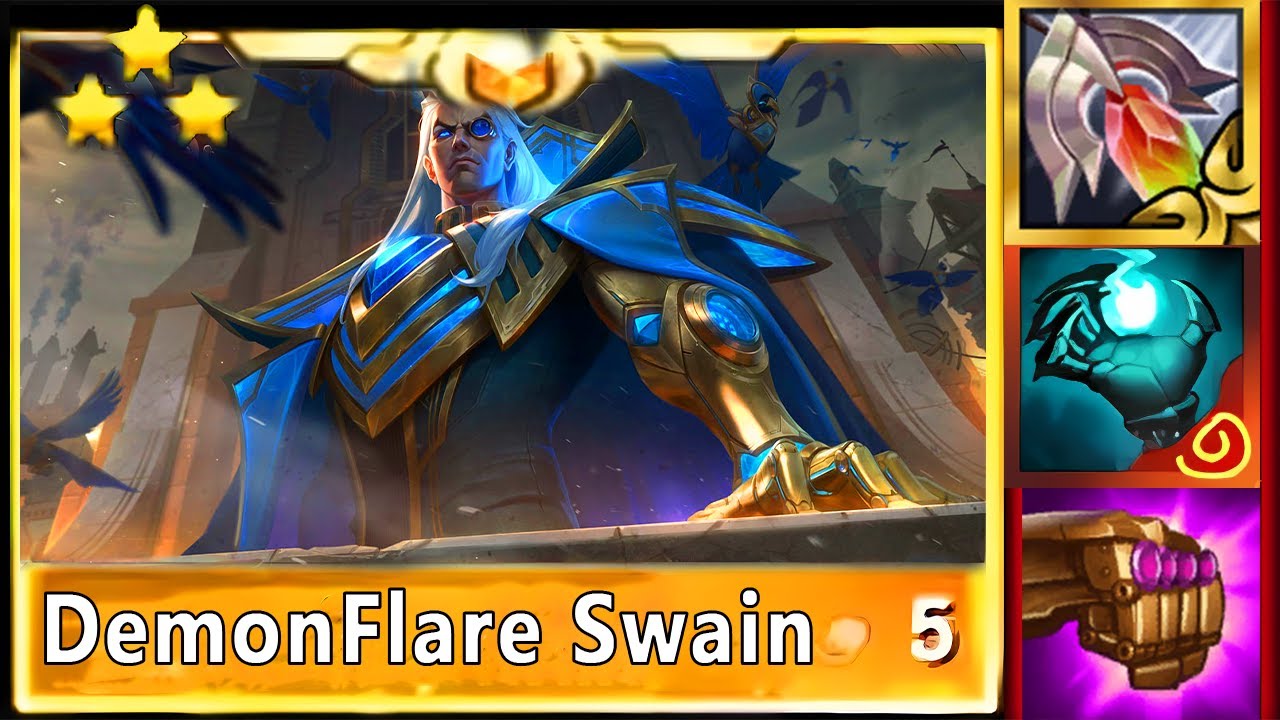 WHEN YOU TURN SWAIN INTO DEMONFLARE SWAIN!!! - YouTube