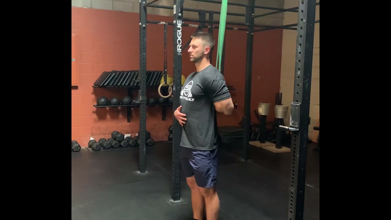 S.A. Banded Behind the Back Reach Stretch - YouTube