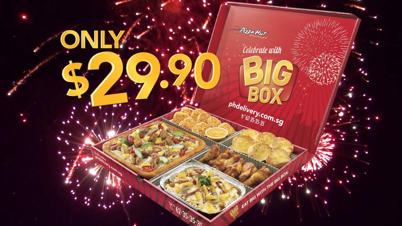Pizza Hut NDP Box 10s ENG - YouTube