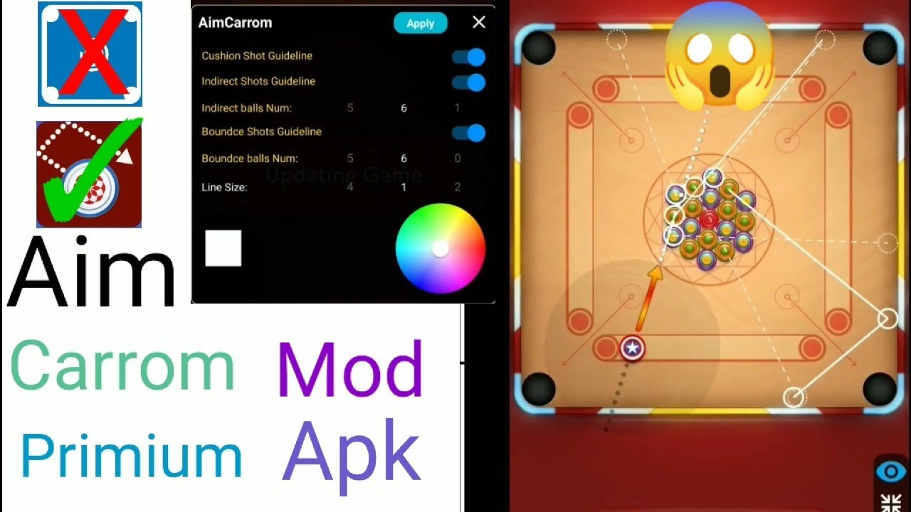 aim carrom premium mod apk/aim carrom new update mod apk/Aim Carom Mod ...