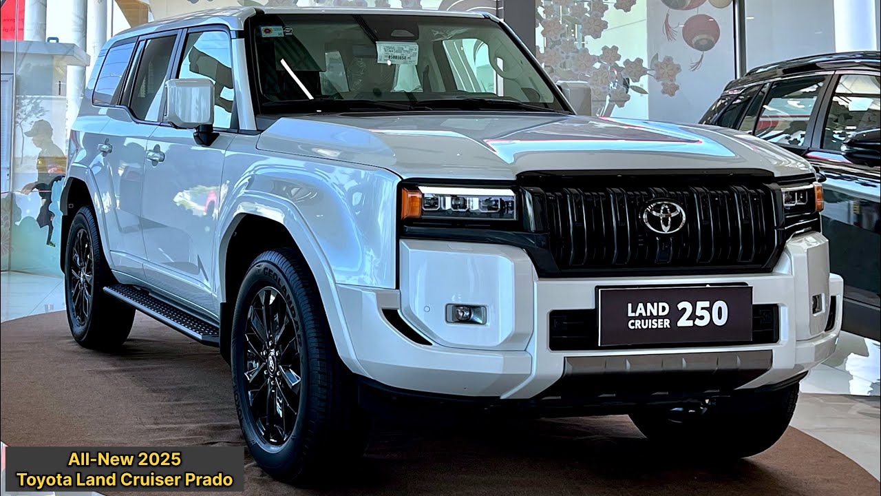 All-New 2025! Toyota Land Cruiser Prado - Premium Luxury Car Exterior ...
