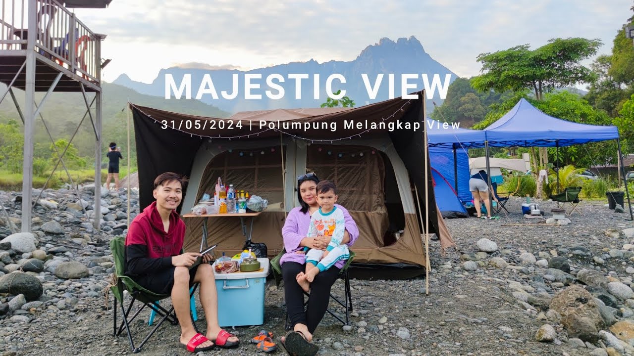 Tempat Camping di Sabah. Polumpung Melangkap View Camp Site, KB | Part ...