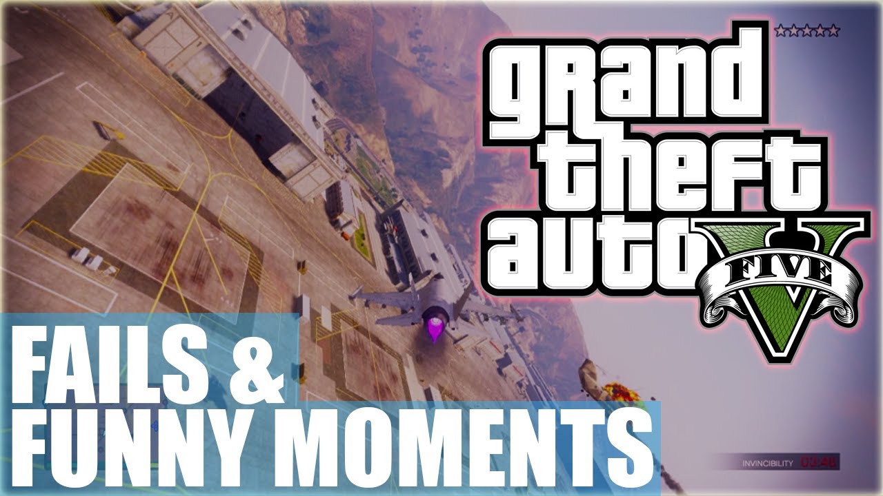 GTA 5 Funny Moments and Fails Montage (Grand Theft Auto V Online ...