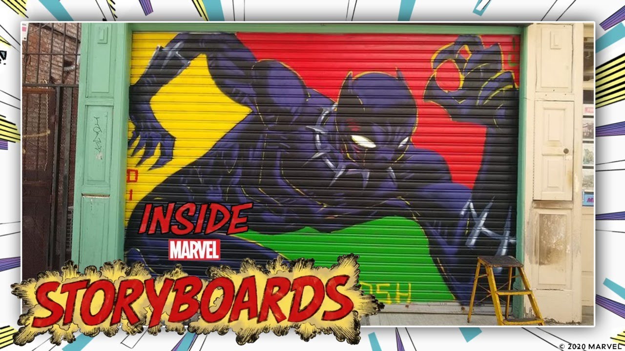 The Comic Book Store Community | Inside Marvel's Storyboards - YouTube