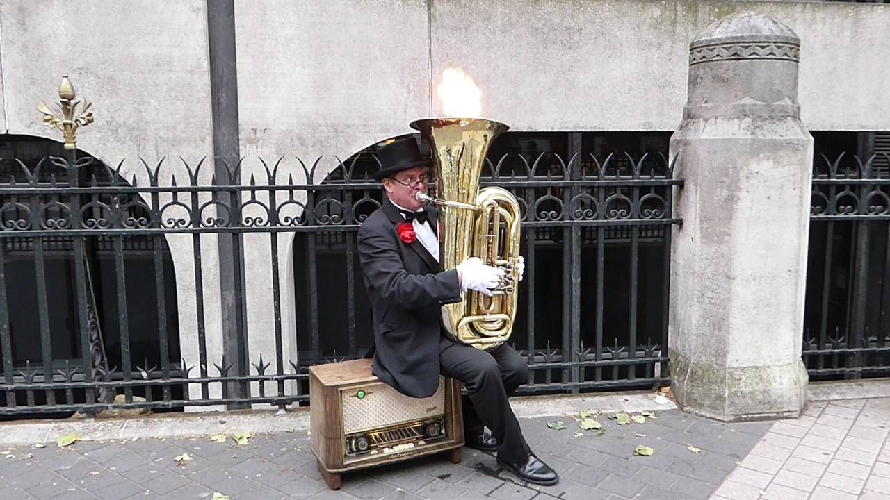 Christopher Werkowicz Fire Tuba - YouTube