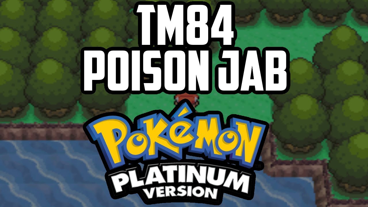 Where to Find TM84 Poison Jab - Pokémon Platinum - YouTube