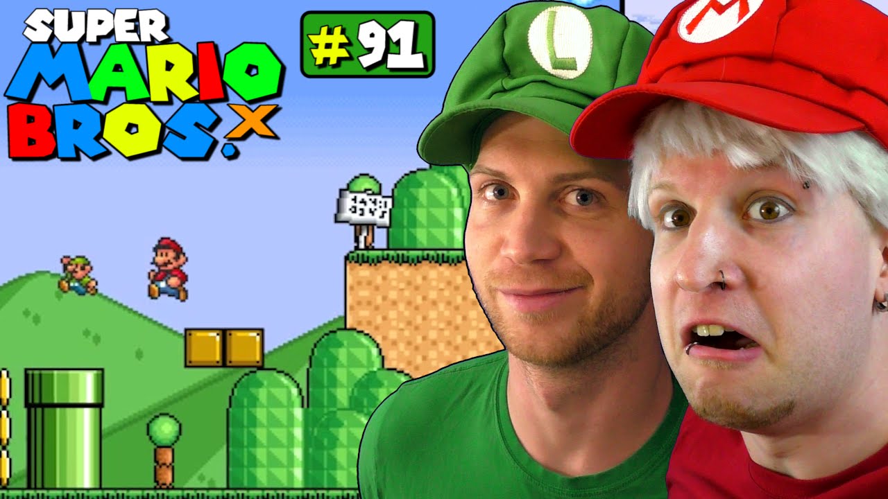 Bros Play Super Mario Bros X M&L's Delightful Adventure Let's Play Co ...