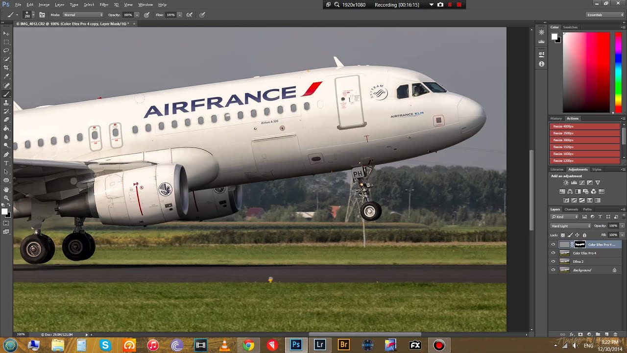 How to edit Aviation Photography - YouTube