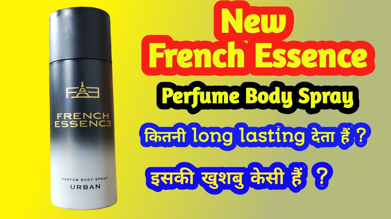 New French Essence Perfume Body Spray Review - YouTube