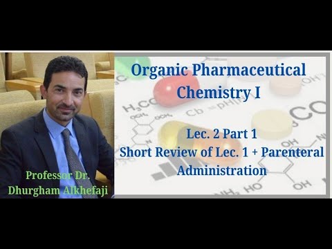 Organic Pharmaceutical Chemistry I: Lec. 2 part 1 - YouTube