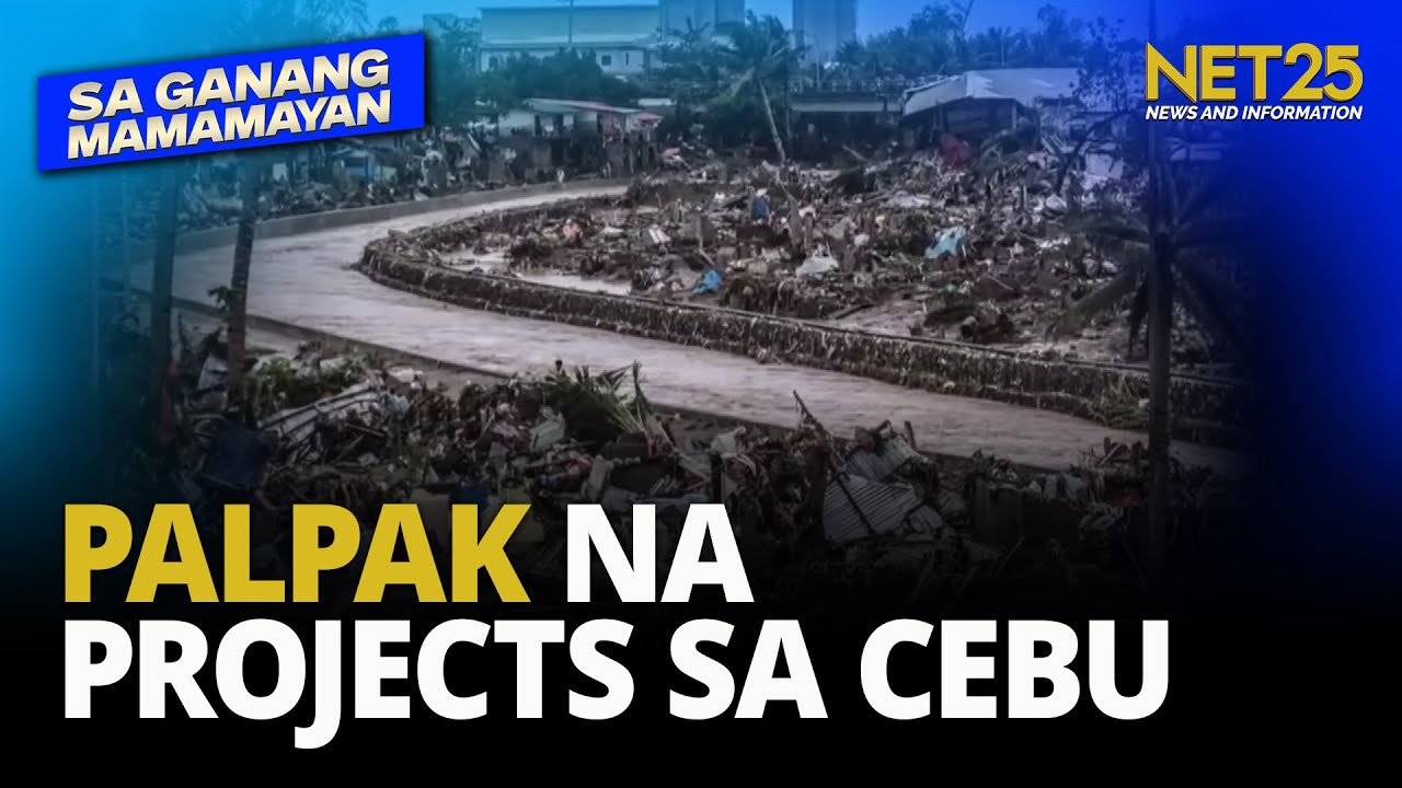 Lahat ng flood control project sa Cebu, substandard - YouTube