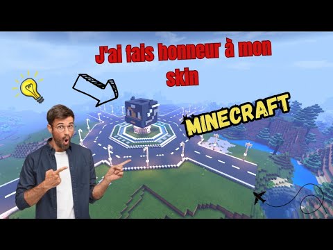 comment construire un rond point sur Minecraft? - YouTube