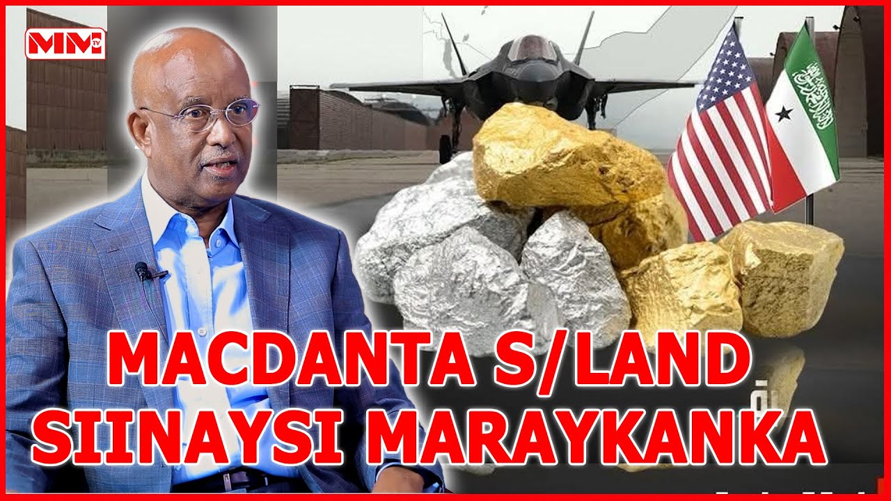 Maxay tahay Macdanta Somaliland u soo bandhigayso Mareykanka - YouTube