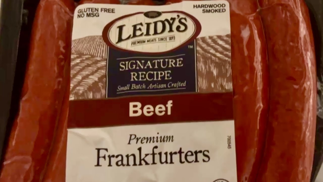 Leidy’s Beef Frankfurters Review | Hotdog Review - YouTube