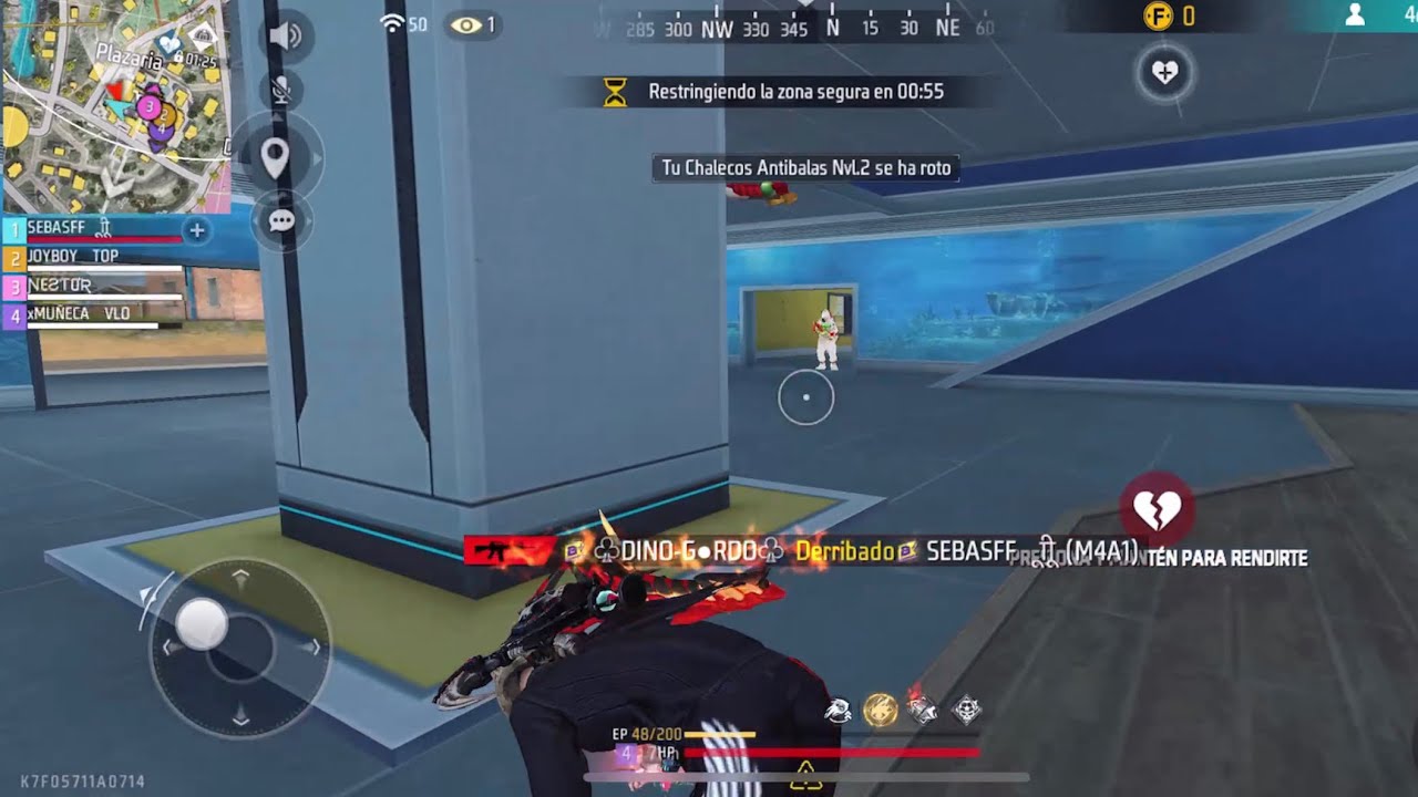 Así me Vengué de este Dino en la Primera Partida del Día Free Fire ...