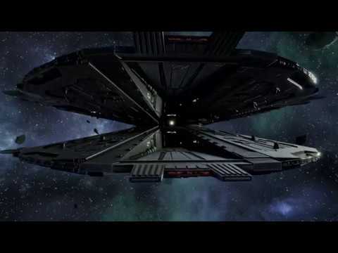 Battlestar Galactica Deadlock Artemis vs Basestar - YouTube