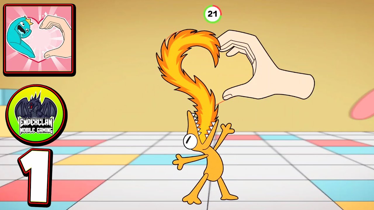 Finger Heart Matching Gameplay All Levels Tutorial Walkthrough (iOS ...