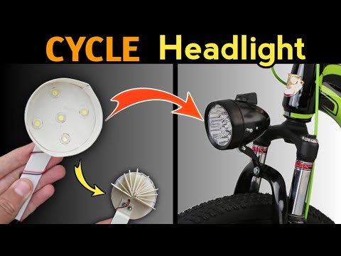 Cycle headlight बनाए | How to make a headlight for Bicycle | Tech ...