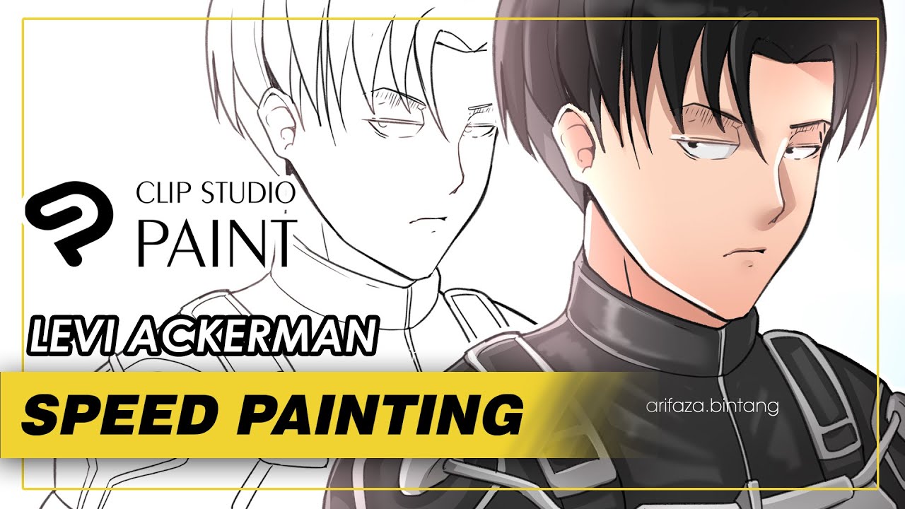 ATTACK ON TITAN - SPEED PAINTING LEVI ATTACK ON TITAN SEASON 4 | CLIP ...