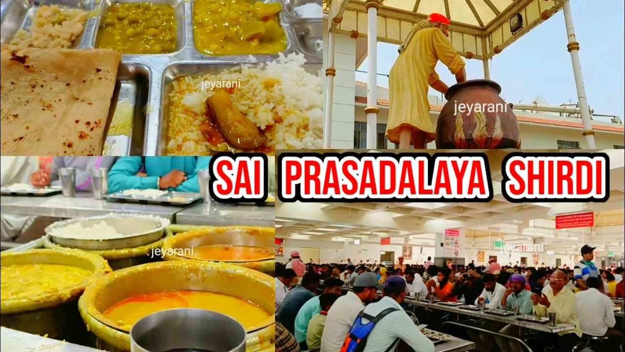 Sai Prasadalaya Shirdi in Tamil | Mega Dining Hall Full Tour | Shirdi ...